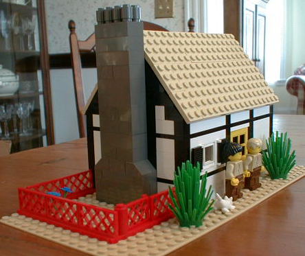 Eric Kingsley's LEGO® Pages - Peasant House #1
